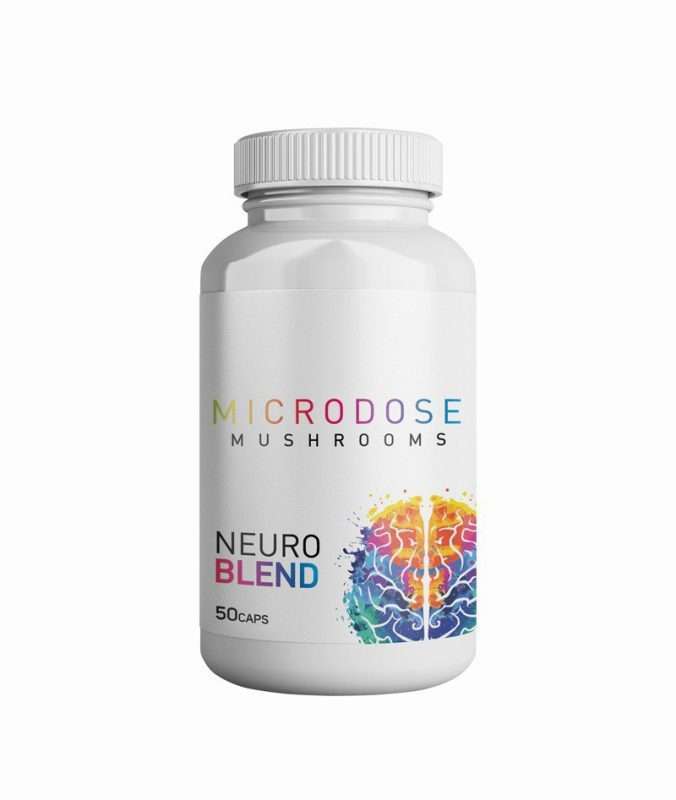 Microdose Mushroom Capsules - Neuro Blend - The Fun Guys