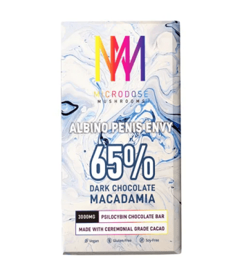 Microdose Mushrooms - Dark Chocolate Macadamia ~ 3000mg - The Fun Guys